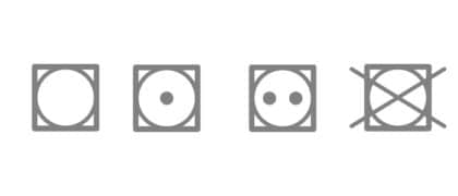 Vaskesymboler – Hva betyr alle symbolene på vaskelappen?| OMO